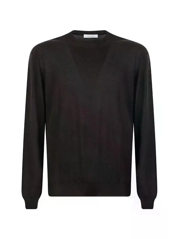 CRUCIANI Crew-neck Knitted Sweater