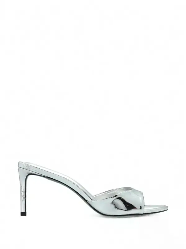 BLACK SUEDE STUDIO Freddy Metallic Sandals