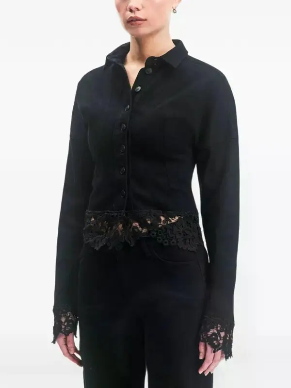 OW Eldora Lace-trim Shirt
