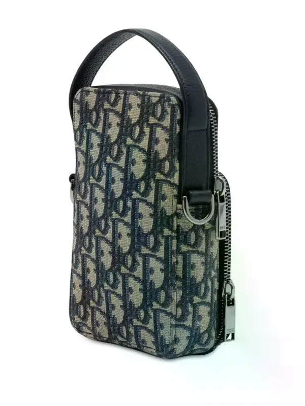 Dior 2022 Micro Oblique Canvas Rider Pouch Satchel