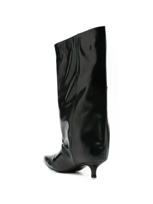 Toga Buckle-detail Leather Boots