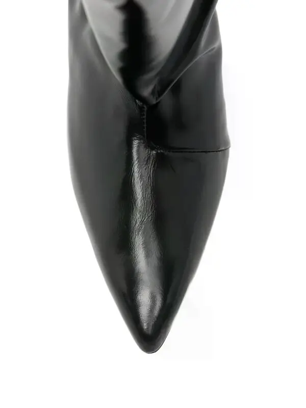 Toga Buckle-detail Leather Boots