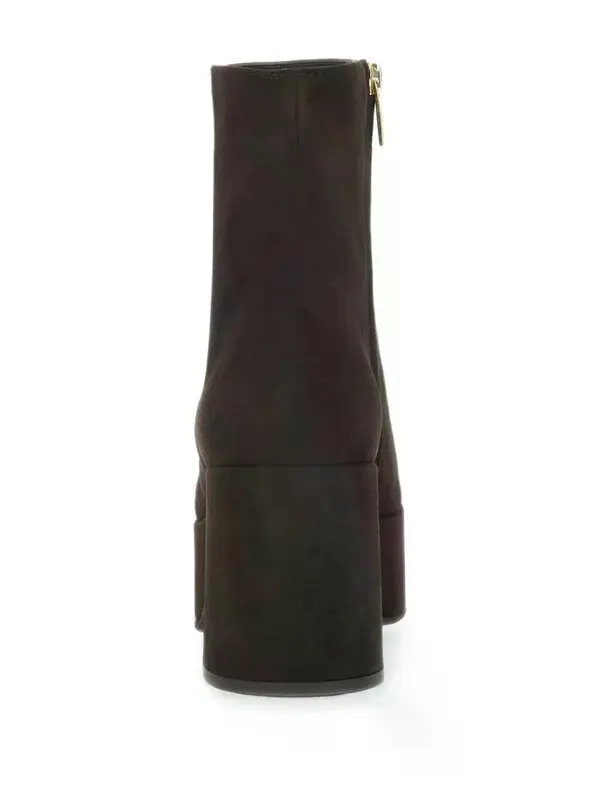 GIANVITO ROSSI Sally Platform Ankle Boots