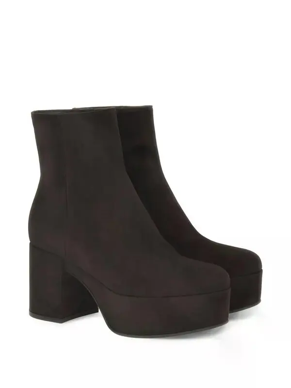 GIANVITO ROSSI Sally Platform Ankle Boots