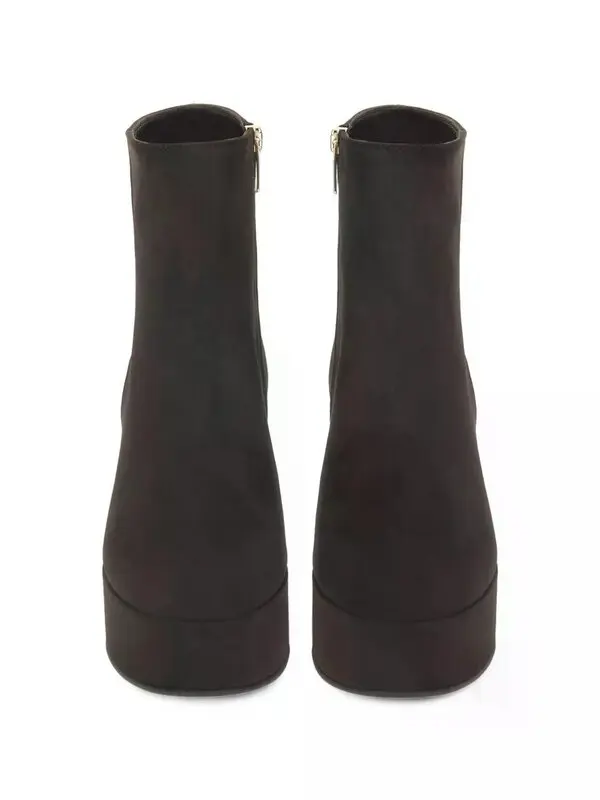 GIANVITO ROSSI Sally Platform Ankle Boots