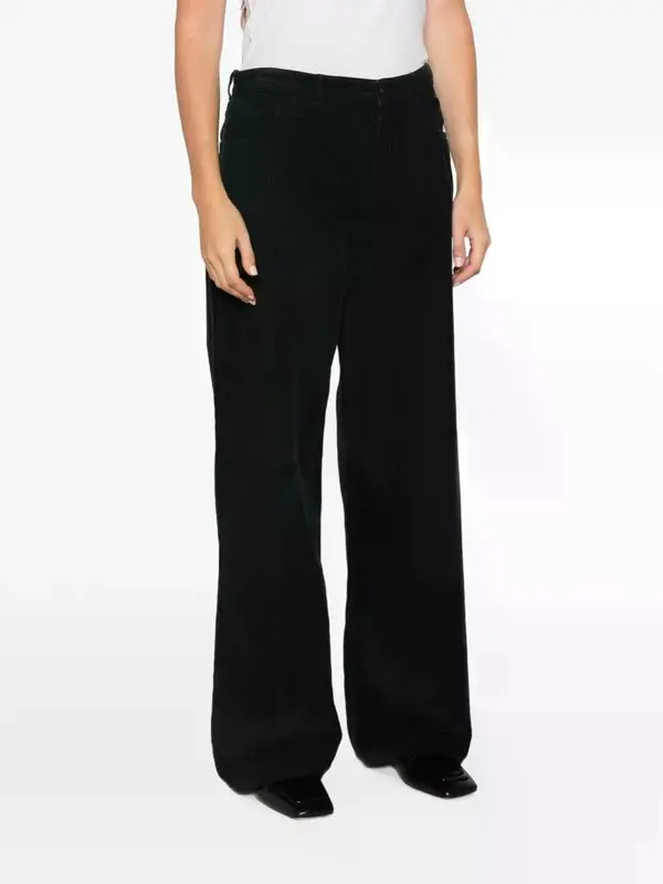 THE ROW Eglitta Corduroy-effect Trousers