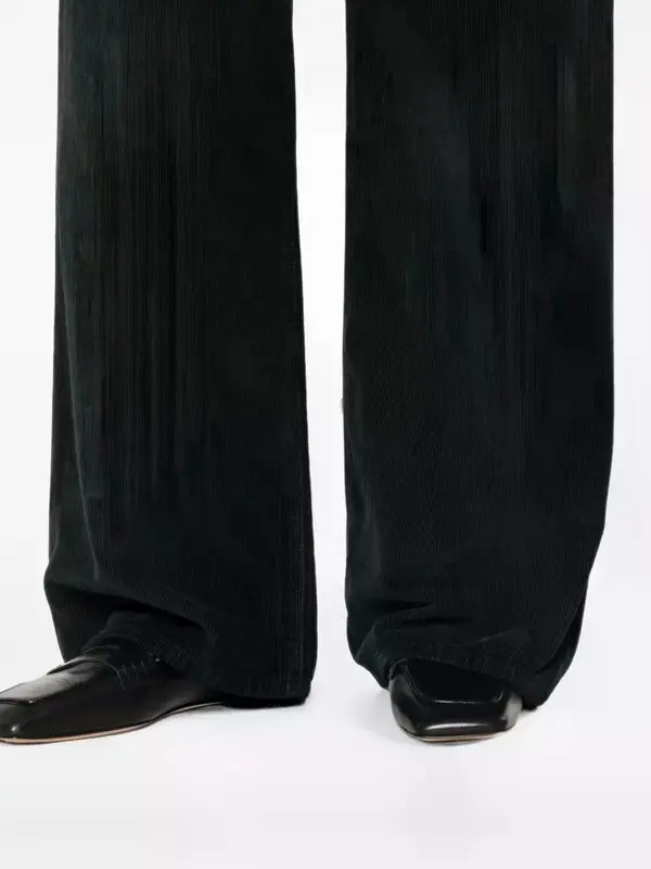 THE ROW Eglitta Corduroy-effect Trousers