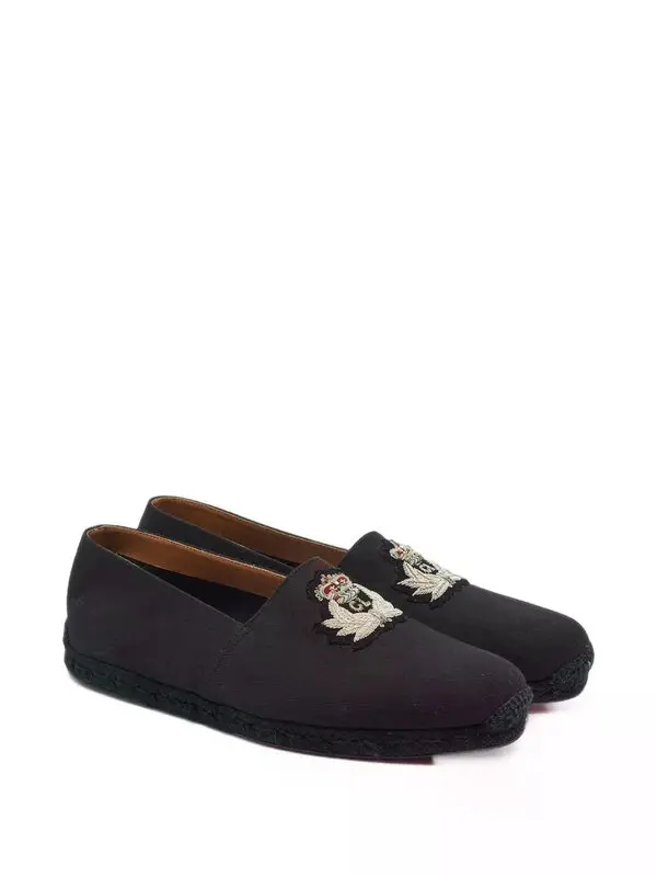CHRISTIAN LOUBOUTIN Nanou Orlato Slip-on Espadrilles