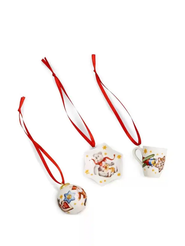 HUTSCHENREUTHER Illustrated Ornaments - Multicolour