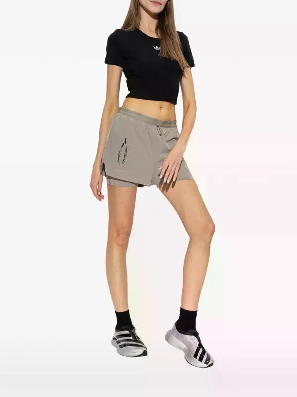 Adidas X Song For The Mute Layered Track Shorts - Neutrals