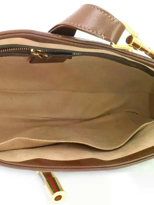 Gucci Jackie 1961 Gg Coated Canvas Small Hobo Bag