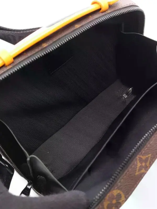 LOUIS VUITTON Monogram Macassar Soft Trunk Shoulder Bag
