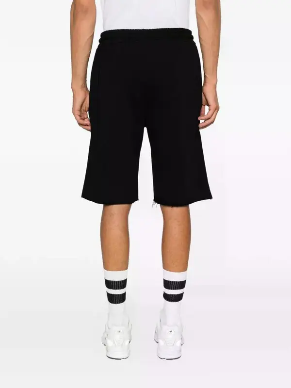 DISCLAIMER Logo-patch Track Shorts
