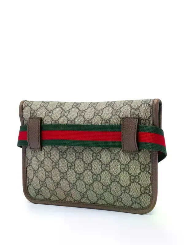 Gucci 2016-2026 Gg Supreme Web Neo Vintage Belt Bag - Neutrals