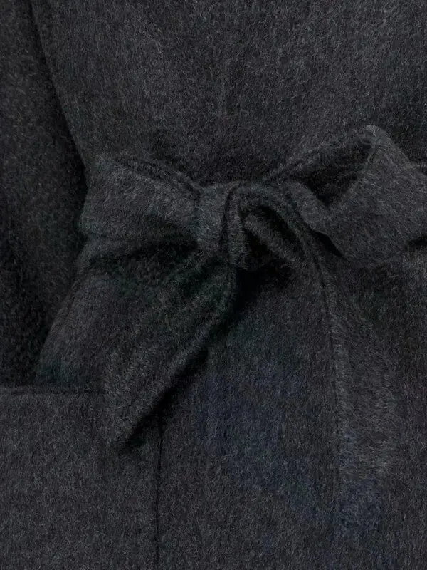 Max Mara Belted Kimono-sleeve Coat