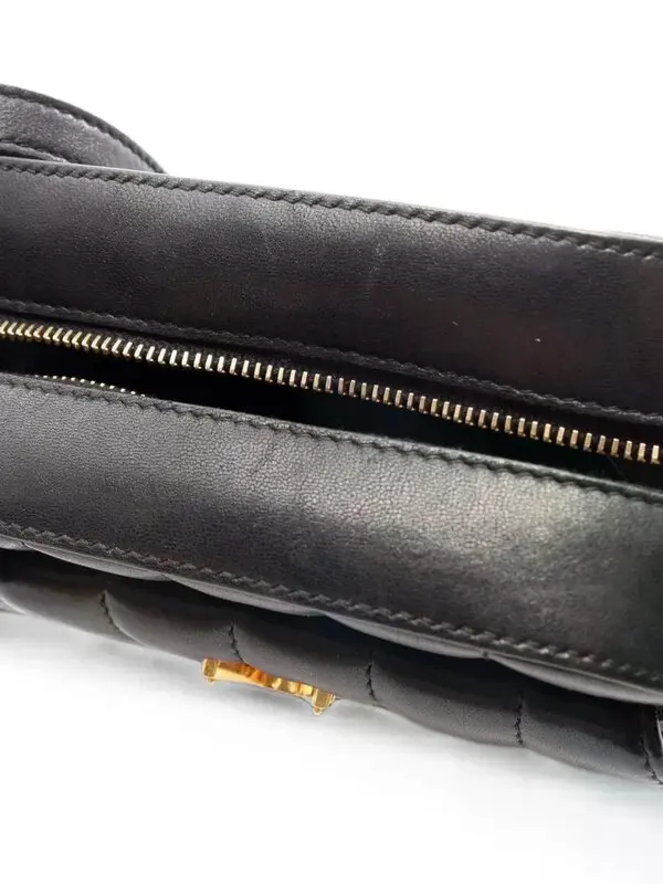 Saint Laurent 2000s Vicky Quilted Shoulder Bag