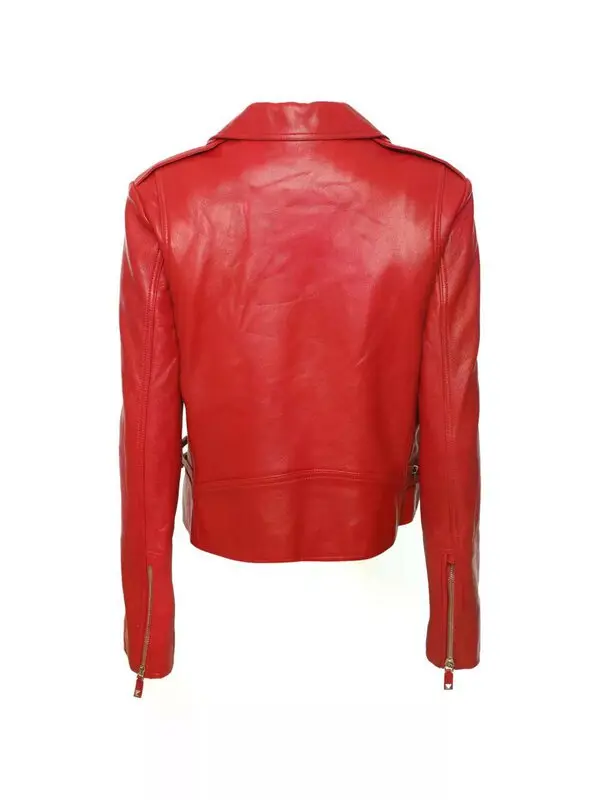 Valentino Garavani Rouge Absolute Leather Jacket - Red