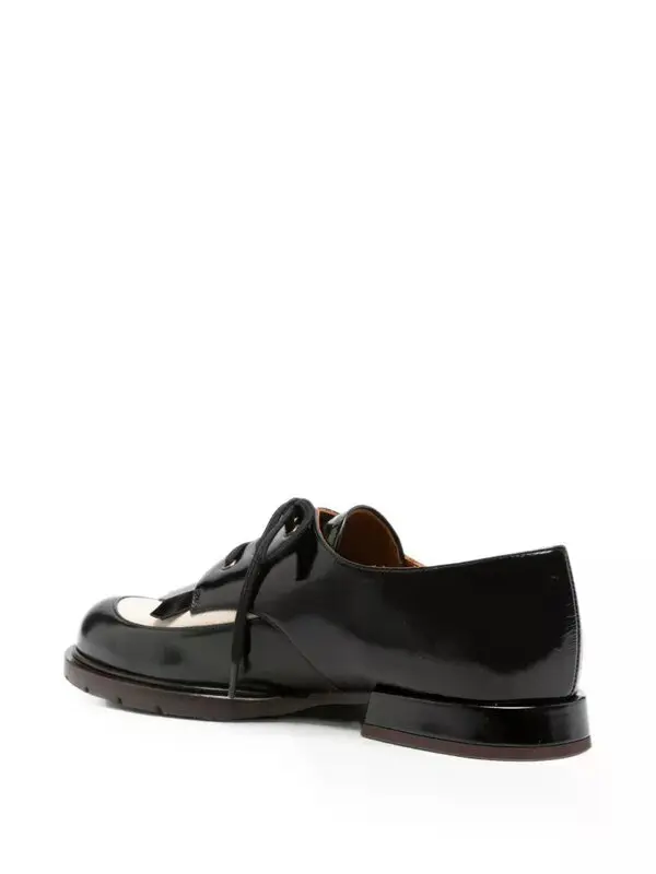 Chie Mihara Fringe-detail Lace-up Derby Shoes