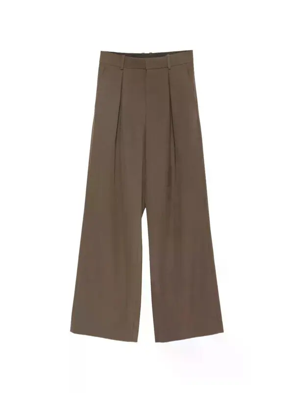 MAISON MARGIELA Pleated Wide-leg Trousers