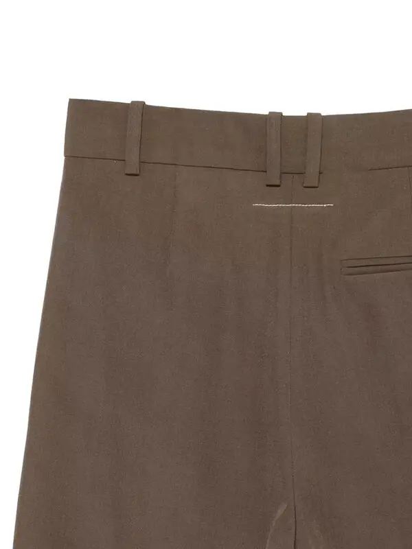 MAISON MARGIELA Pleated Wide-leg Trousers