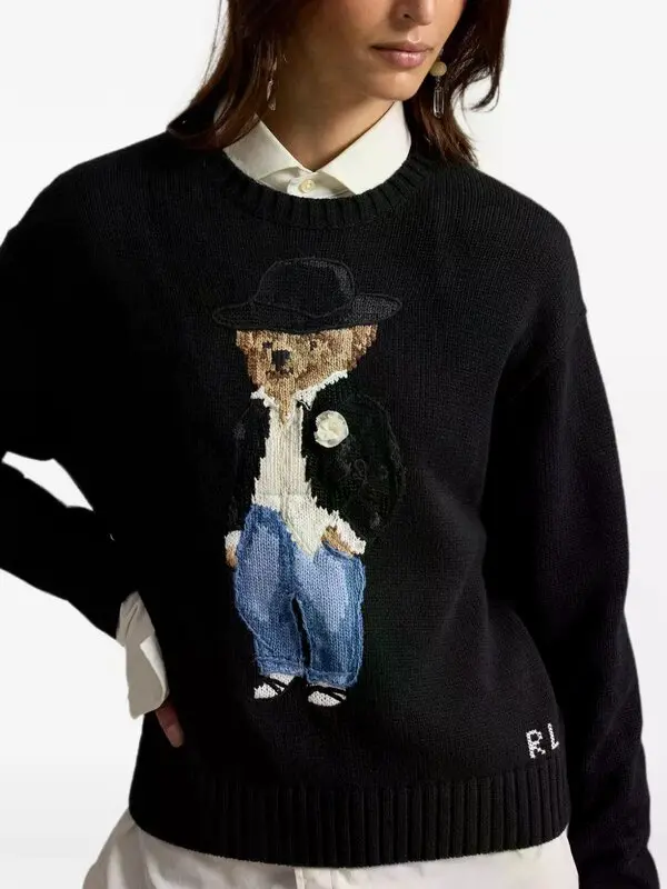 Polo Ralph Lauren Polo Bear Intarsia-knit Sweater