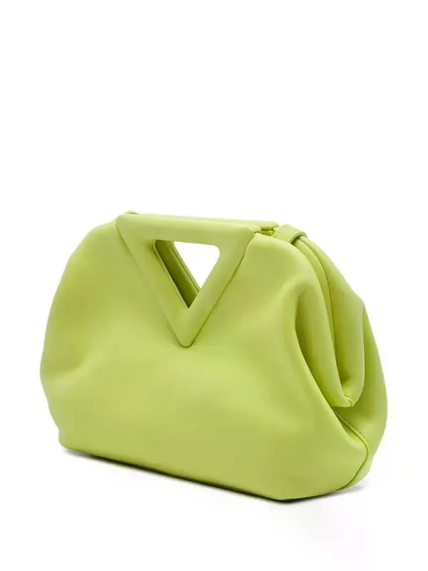 Bottega Veneta 2012-2026 Small Leather The Point Triangle Satchel