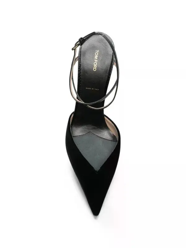 TOM FORD Velvet Wrap-around Pumps