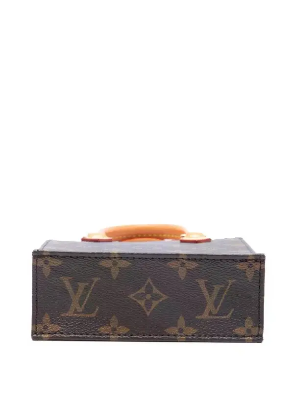 LOUIS VUITTON 2010-2020 Monogram Petit Sac Plat Satchel