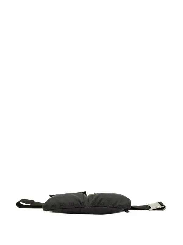 Gucci 2000-2015 Gg Canvas Double Pocket Belt Bag
