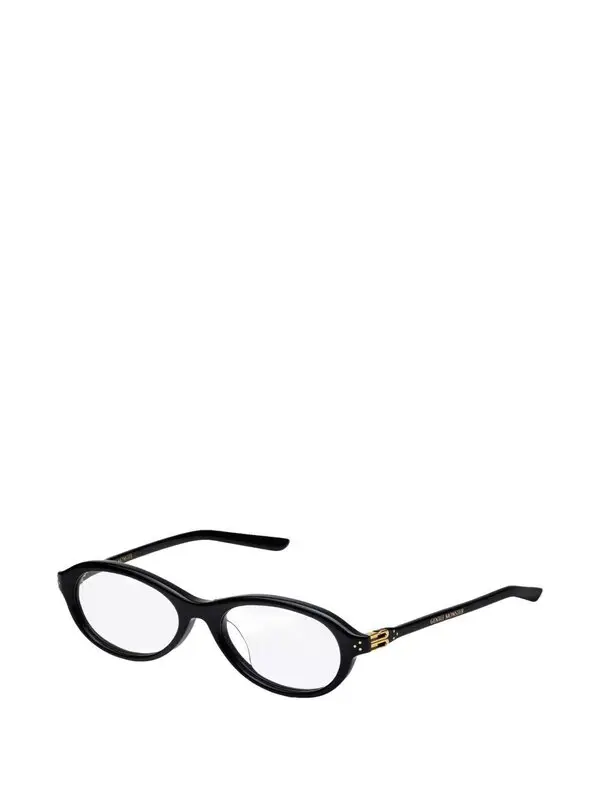 GENTLE MONSTER Beslo Oval-frame Glasses - Black