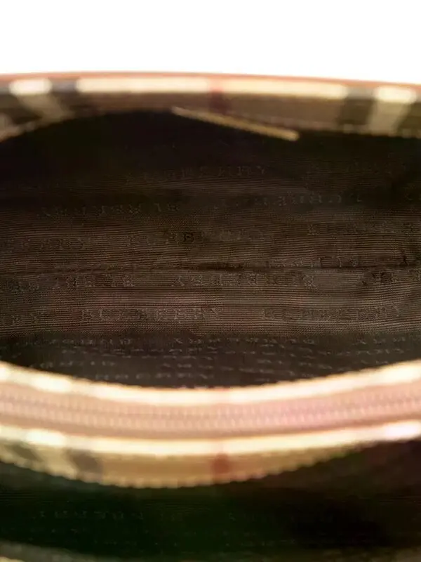 Burberry 2000-2017 Haymarket Check Coated Canvas Tote Bag