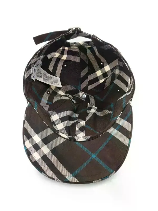 Burberry 2010s Checked Cap