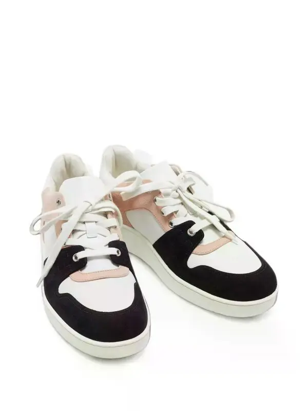 Hermès Panelled Low-top Sneakers