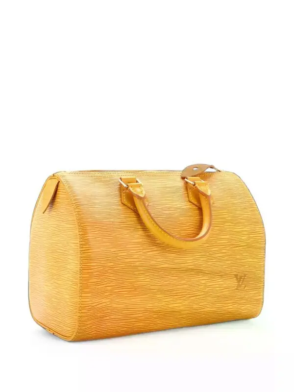 LOUIS VUITTON Speedy Handbag Epi Leather 25 Satchel
