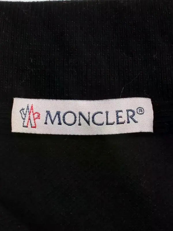 Moncler 2000s Logo-patch Polo Shirt