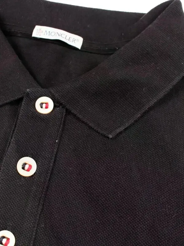Moncler 2000s Logo-patch Polo Shirt