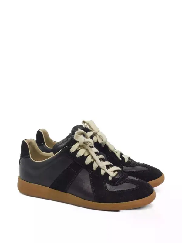 MAISON MARGIELA Replica Suede-panel Sneakers