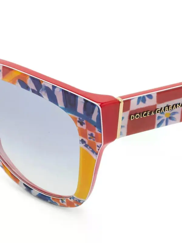 Dolce & Gabbana Sicily Mambo Cat-eye Sunglasses