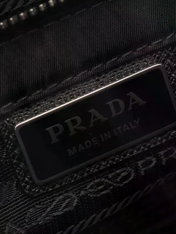 Prada Tessuto Saffiano Shoulder Bag