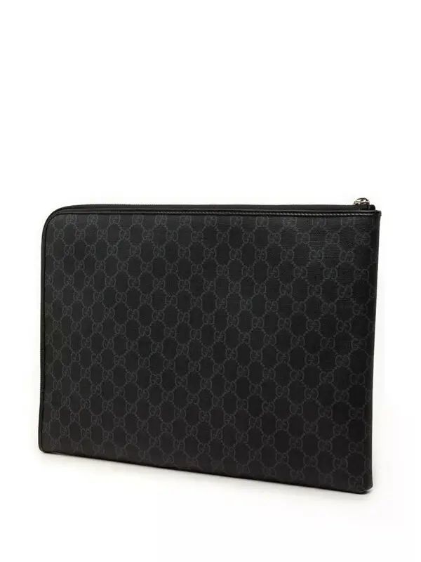 Gucci 2016-2026 Gg Supreme Interlocking G Clutch Bag