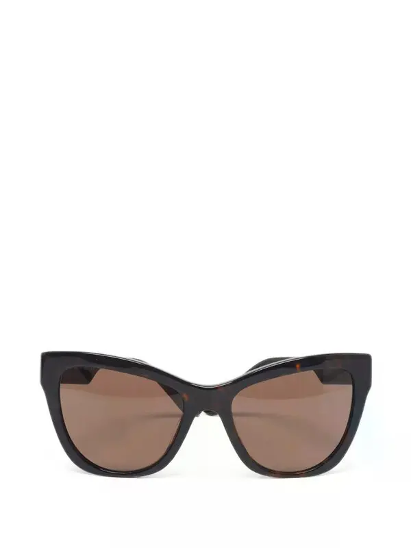 Versace Mod 4417 Printed Cat-eye Sunglasses - Brown