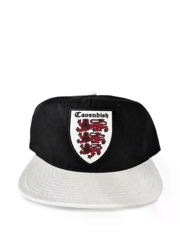 CAVENDISH Logo-patch Baseball Cap - Black