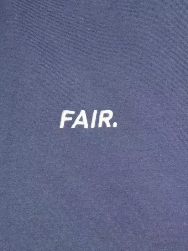 FAIR Amore Rossu Logo-embroidered T-shirt