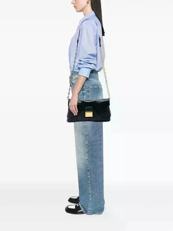 Miu Miu 2010-2026 Matelasse Nappa Biker Crossbody Bag