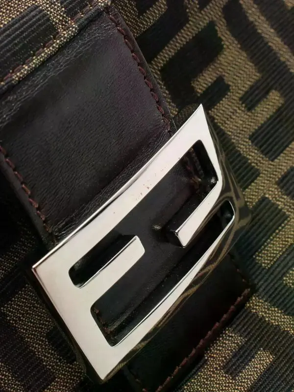 Fendi 2000s Zucca Shoulder Bag