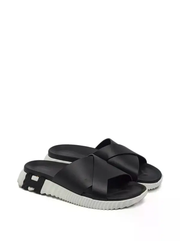 Hermès Infra Criss-cross Flat Sandals