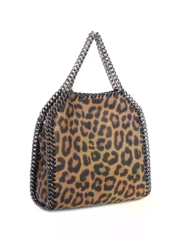 Stella McCartney Falabella Leopard-print Tote Bag - Neutrals