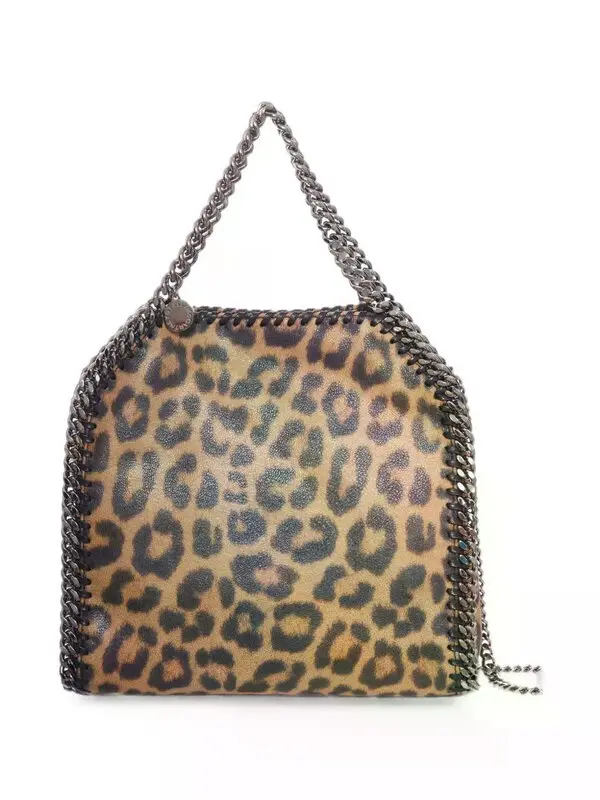 Stella McCartney Falabella Leopard-print Tote Bag - Neutrals