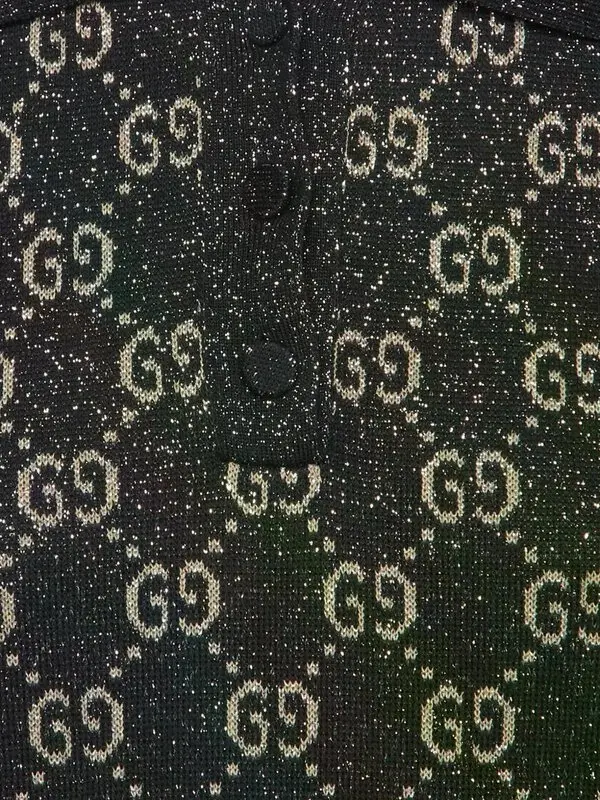 Gucci Gg Jacquard Knit Mini Dress