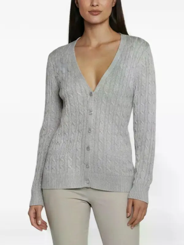 Ralph Lauren Cable-knit V-neck Cardigan